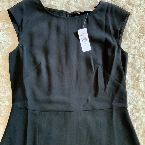 LOFT | Dresses | Loft Black Sheath Dress Nwt | Poshmark